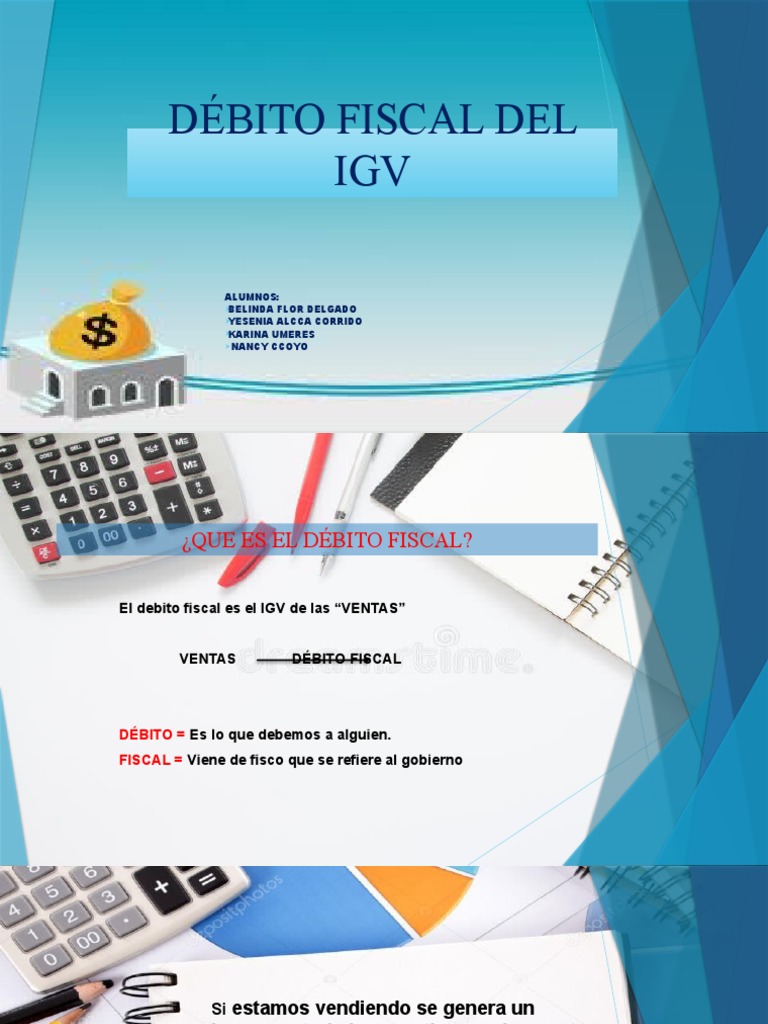 Débito Fiscal Del Igv | PDF