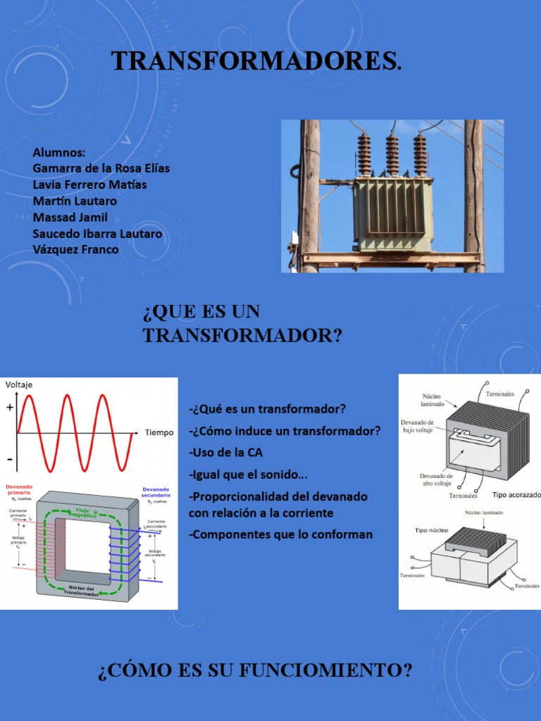 Transformadores 1 1 | PDF | Transformador | Ingenieria Eléctrica