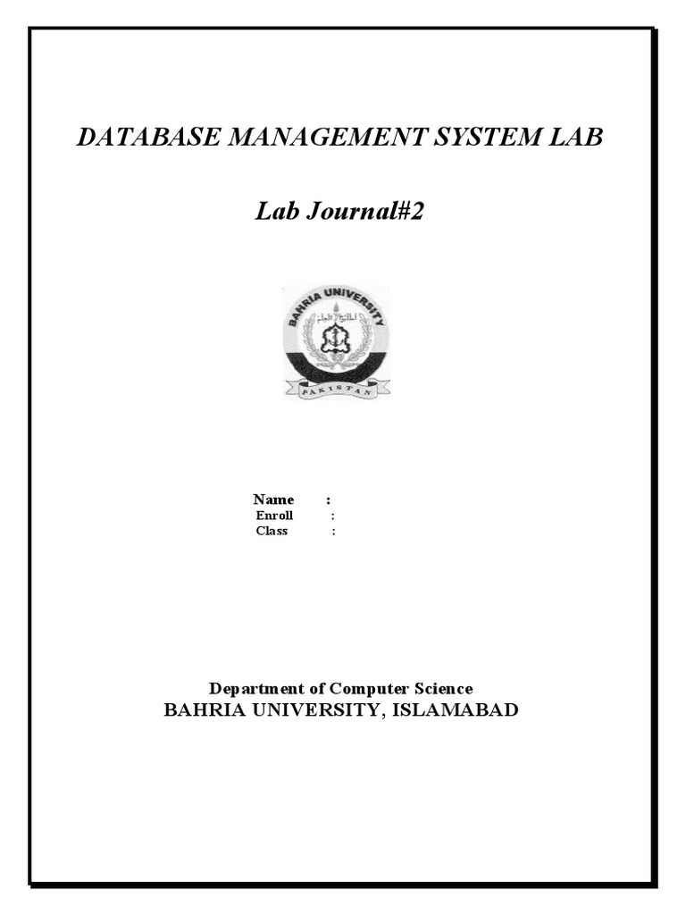 Dbmslab 2 Aymen | PDF