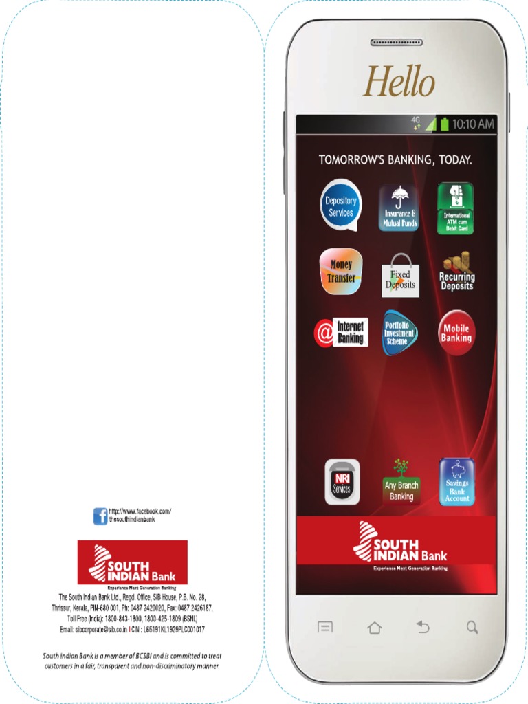 SIB Hello Booklet | PDF | Debit Card | Personal Identification Number