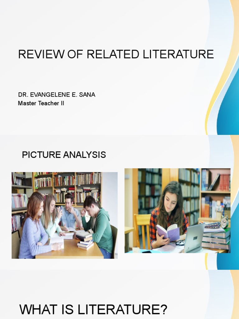 Review of Related Literature | PDF | Systematic Review | Knowledge
