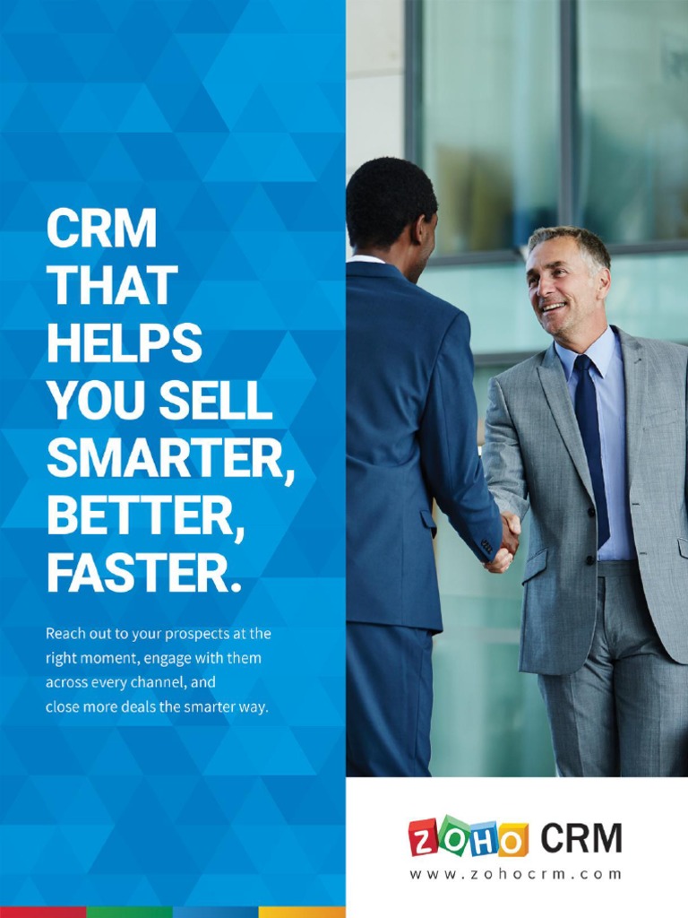 Zoho CRM Brochure | PDF