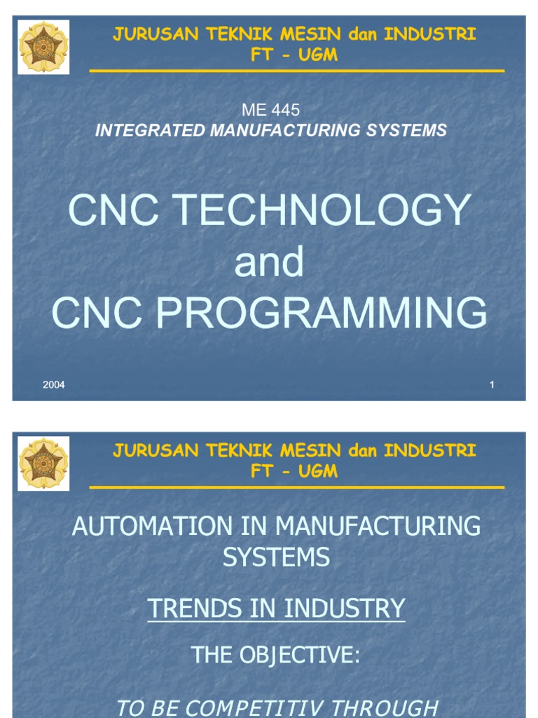002-CNC Machine Tools+Programming | Download Free PDF | Numerical ...