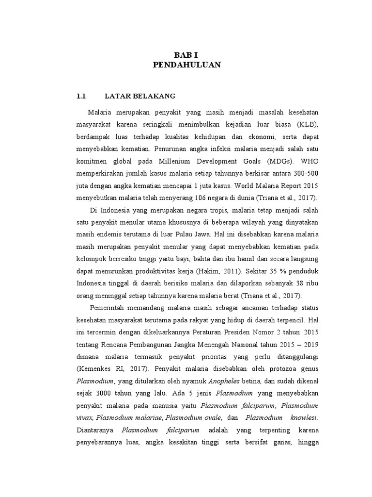 Malaria Ipd Referat | PDF