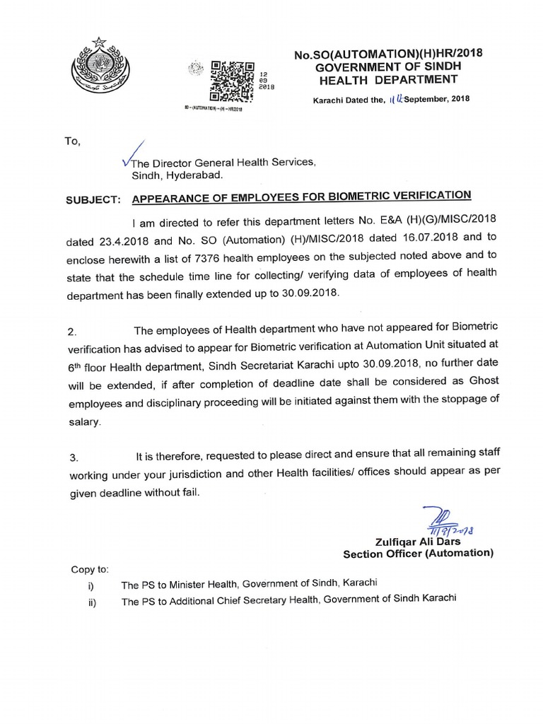 Notification So Automation H HR 2018 153692483933 | PDF