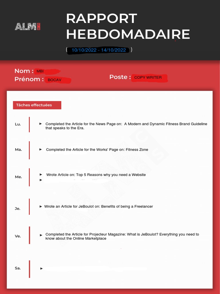 Creative Report Template | PDF | Business