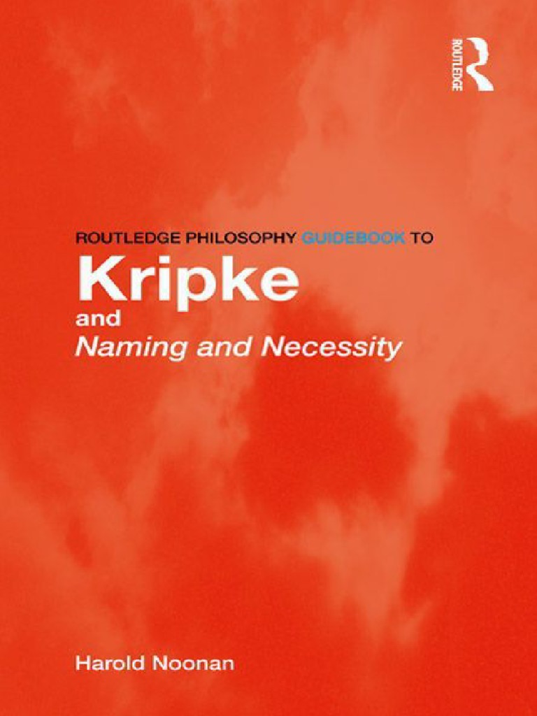 Routledge Philosophy GuideBooks - Noonan - Harold Routledge Philosophy ...