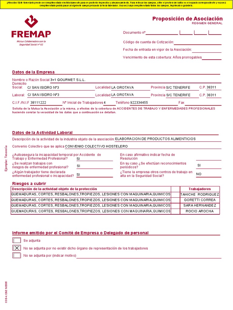 Fremap | PDF | Privacidad de la información | Bienestar