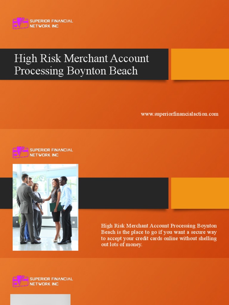 High Risk Merchant Account Processing Boynton Beach | PDF