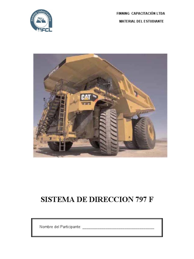 9.0 - Sistema de Dirección 797F | PDF | Bomba | Solenoide
