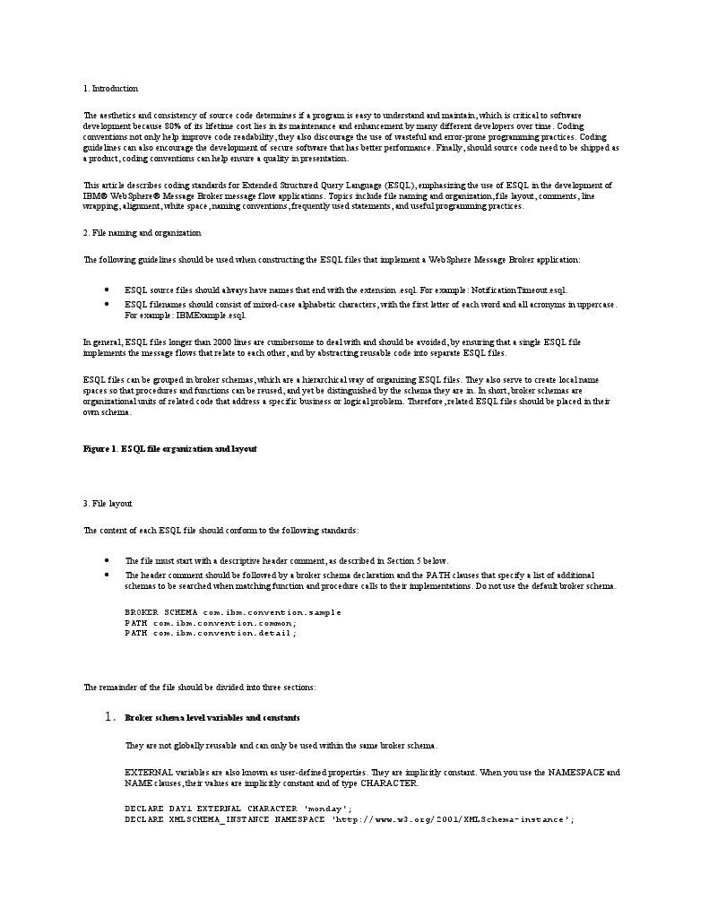 Esql | PDF | Xml Schema | Subroutine