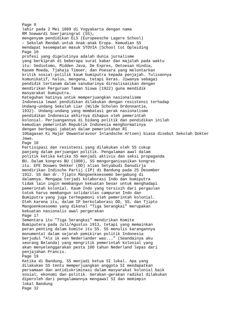 Buku Ki Hajar Dewantara | PDF