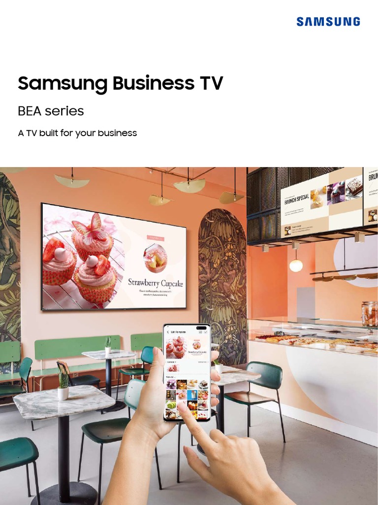Samsung Business TV Brochure SWA 210413 WEB | PDF | Samsung Electronics ...