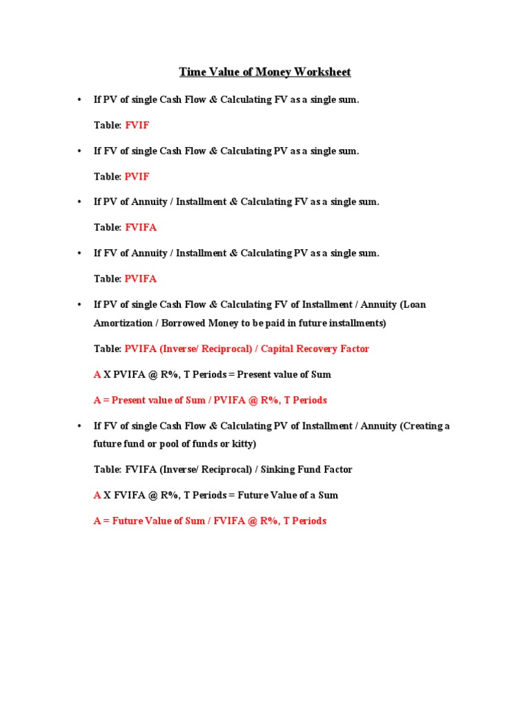 TVM Practice Sums & Solutions | PDF | Present Value | Interest
