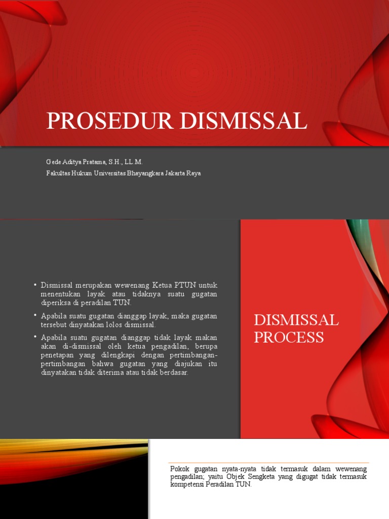 Ptun Dismissal Process Explained In Under 40 Characters Pdf