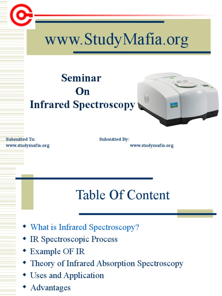 Infrared Spectros | PDF | Infrared Spectroscopy | Absorption Spectroscopy