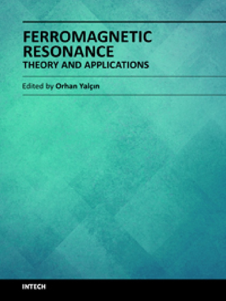 Ferromagnetic Resonance Theory and Applications | PDF | Electron ...