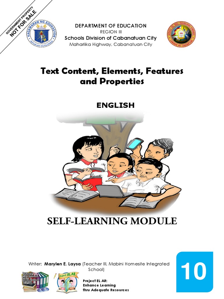 English G10 Q1 W1 L1 | PDF | Athena | Weaving