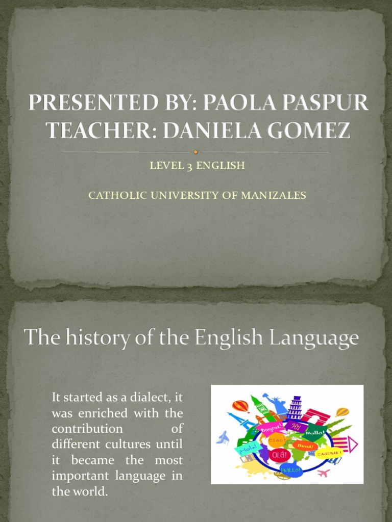The History English | PDF