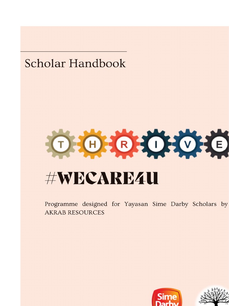 #WECARE4U Handbook (July 2022) - Scholar Handbook - 221108 - 205346 | PDF