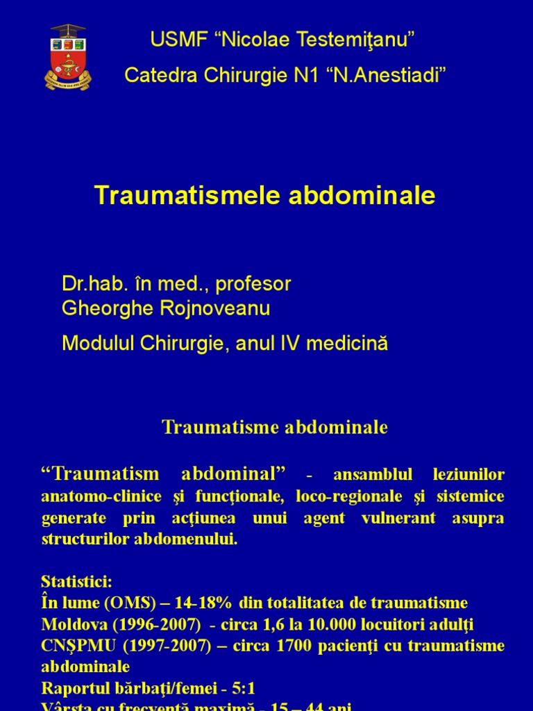 4.traumatism Abdominal | PDF