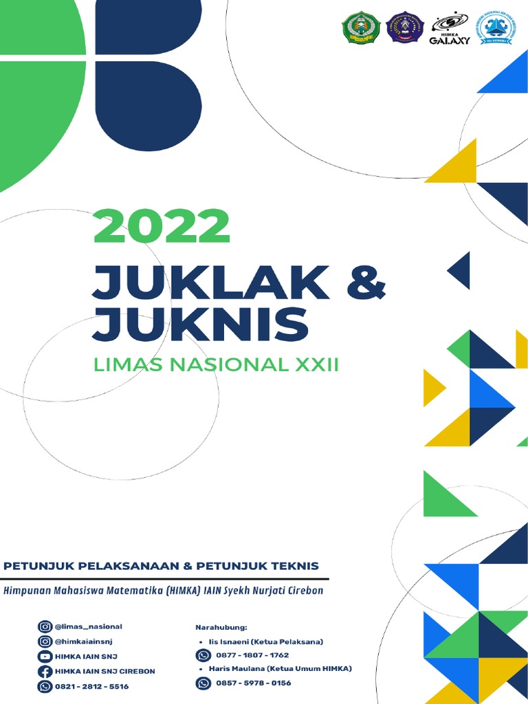 Juklak Dan Juknis Limas Nasional Xxii. | PDF