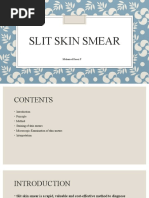 Slit Skin Smear Test for Leprosy Diagnosis | PDF | Leprosy | Cytopathology