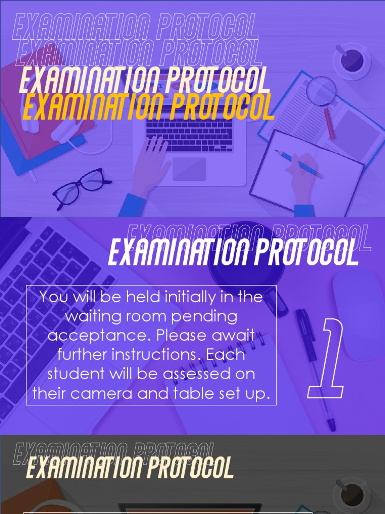 WCE-1 Exam Protocol Guidelines | PDF