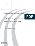 Website ESKA Versi 2 Dan Tata Cara Update Profile | PDF
