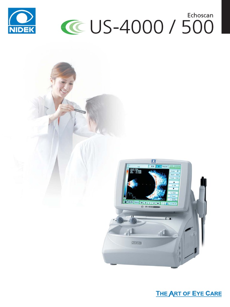 Specifications and Features of the NIDEK US-4000 and US-500 Ultrasound ...