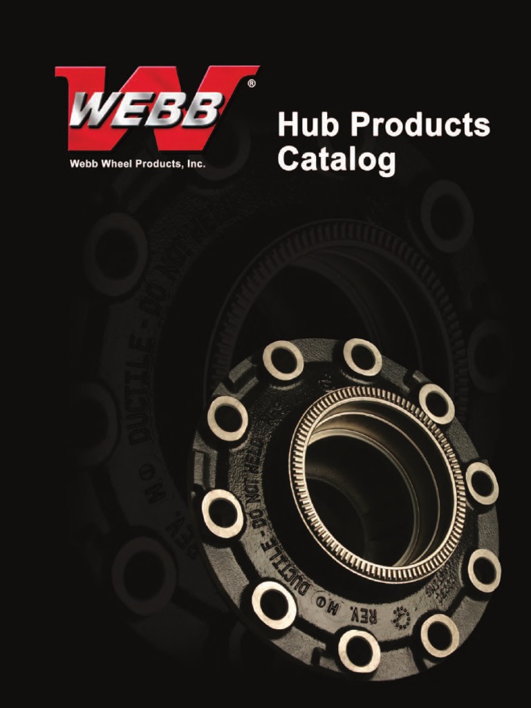 Webb Hub Catalog | PDF | Legal Liability | Axle