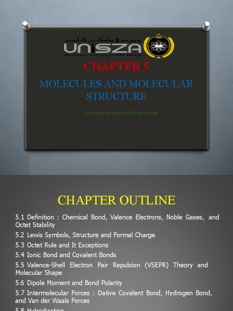 CH 5 - Molecular Structure Latest | PDF | Chemical Bond | Chemical Polarity