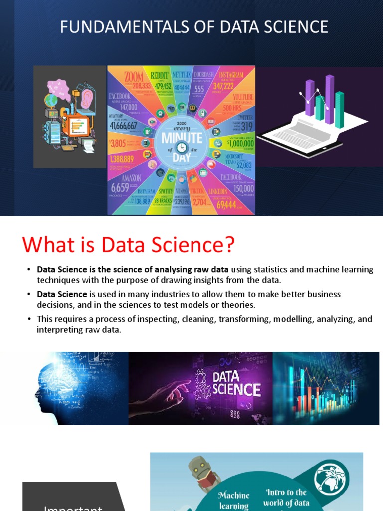 Cs - Fundamentals of Data Science | PDF | Machine Learning | Analytics