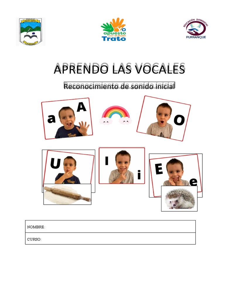 Cuadernillo Vocales Pdf