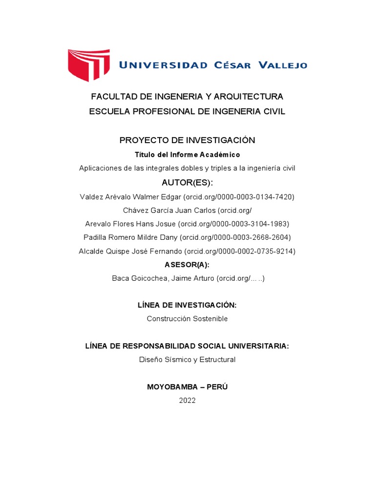 Informe Mate 3 | PDF | Integral | Geometría