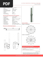 OE-254/GRC Antenna Specifications | PDF | Antenna (Radio) | Microphone