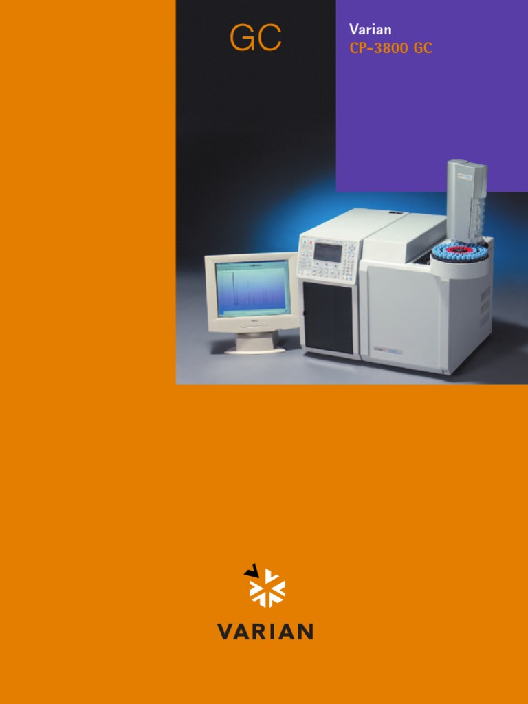GC Varian 3800 | PDF | Chromatography | Fuel Injection