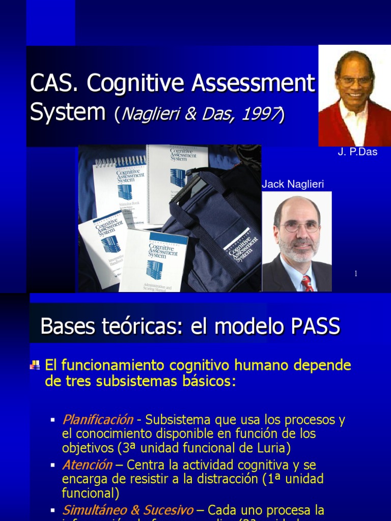 CAS Descripcion | PDF | Planificación | Psicología cognitiva