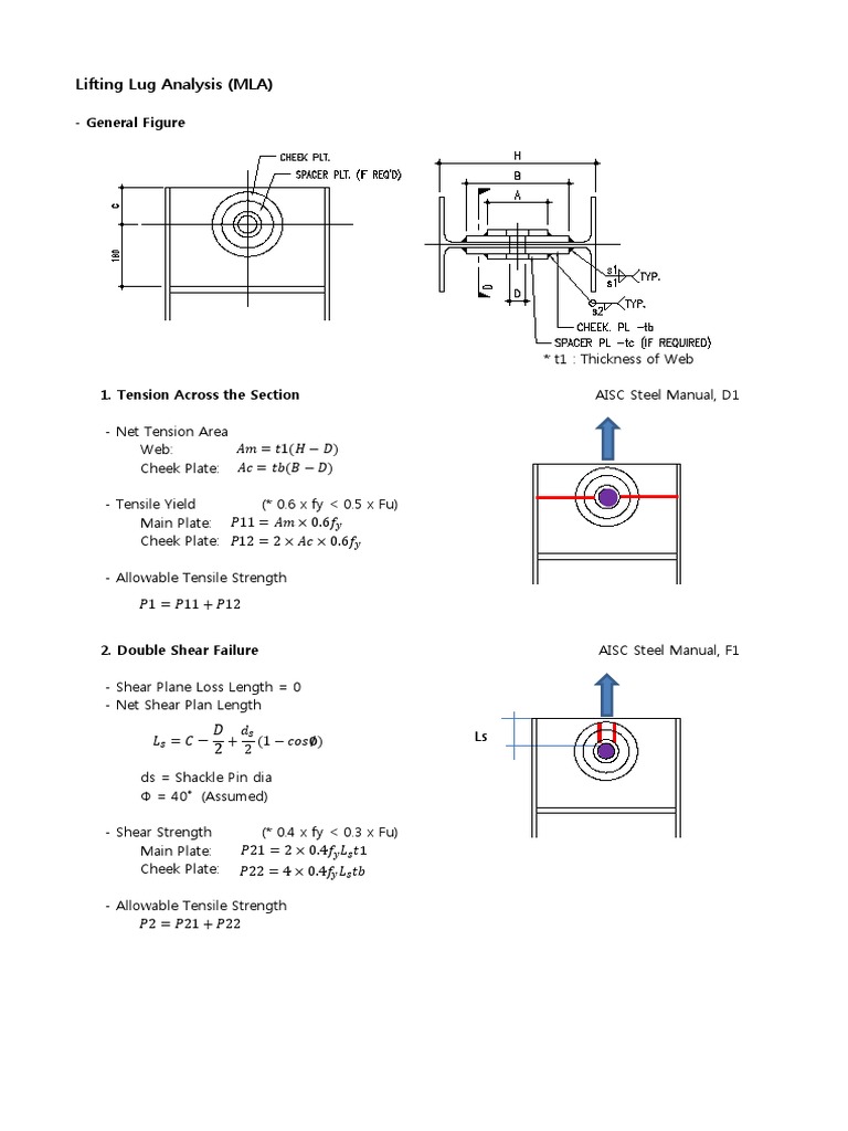 PADEYE Calculation - 9th ASD | PDF | Stress (Mechanics) | Classical ...