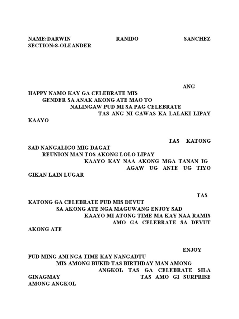 Darwin Sanchez | PDF