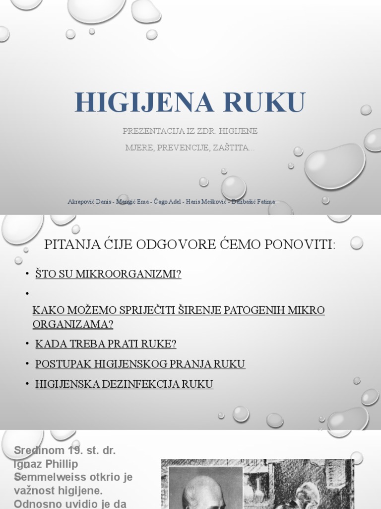 Higijena Ruku | PDF