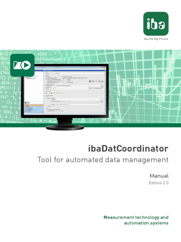 ibaDatCoordinator v2.0 en | PDF | Information Technology | Information Age