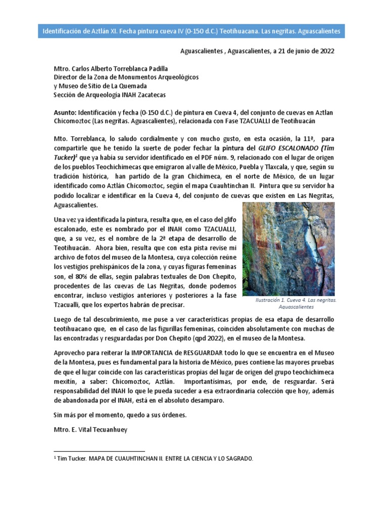 Identificación de Aztlán y Glifo Tzacualli | PDF | Mesoamérica ...