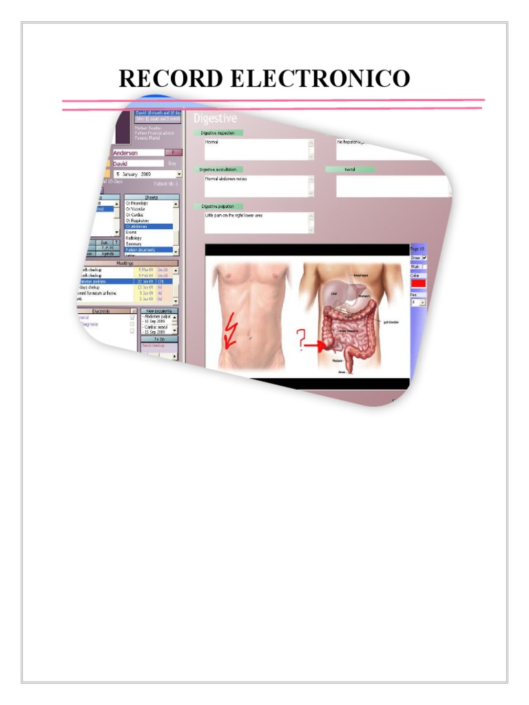 Record Electronico | PDF | Usuario (informática) | Medicamentos con receta