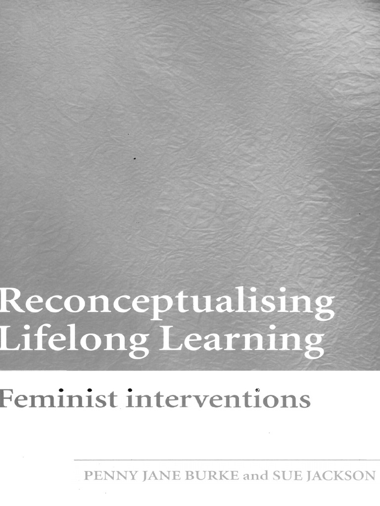 Reconceptualising Lifelong Learning p109-125 216-230 DEF | PDF