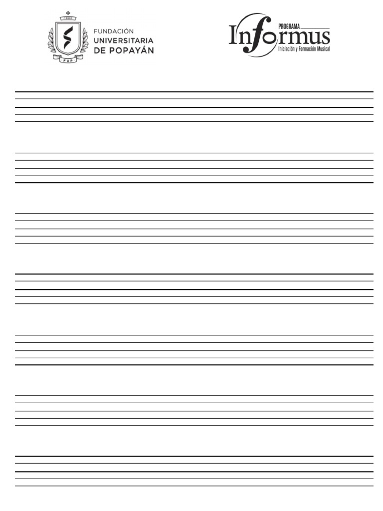Hoja Pentagramada | PDF