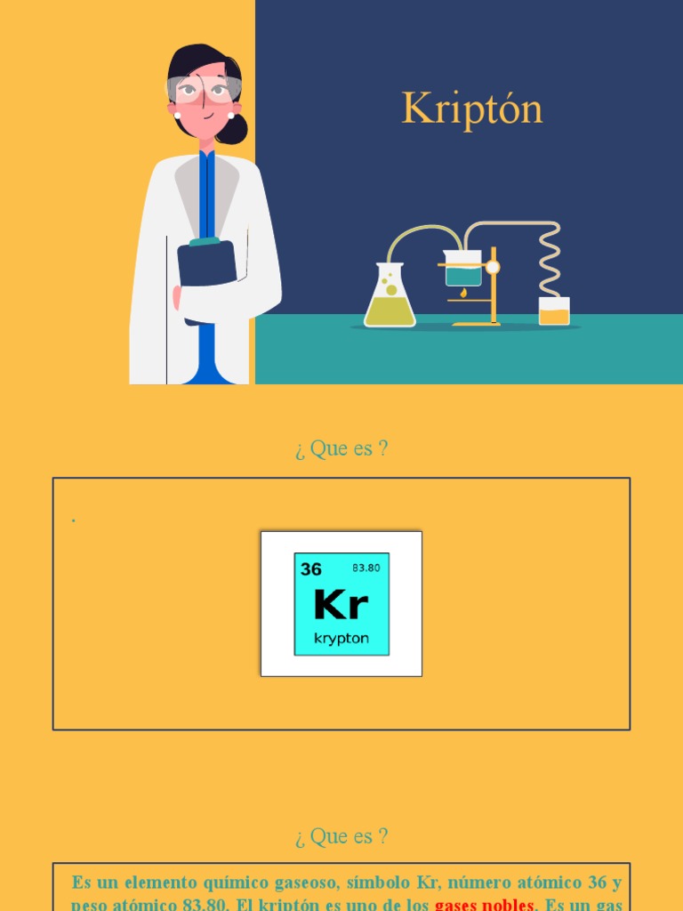 Kripton | PDF | Industria química | Ingeniería de Procesos Químicos