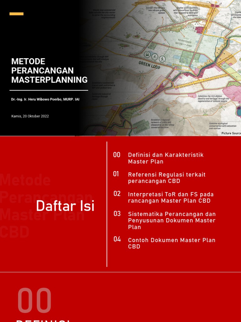 Penyusunan Masterplan Kawasan Perkotaan | PDF | Design | Urban Design