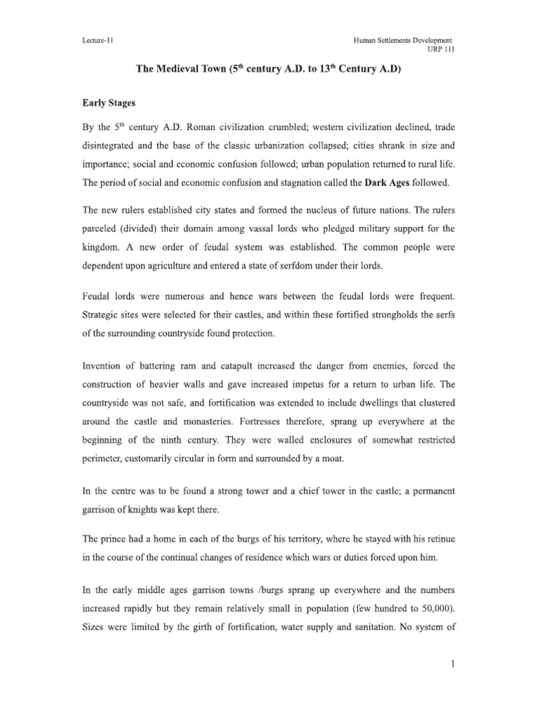 Medieval Period | PDF