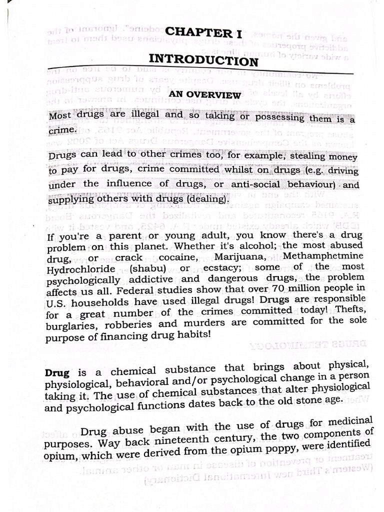 Lea 121 Drug Education and Vice Control (Midterm) Coverage | PDF